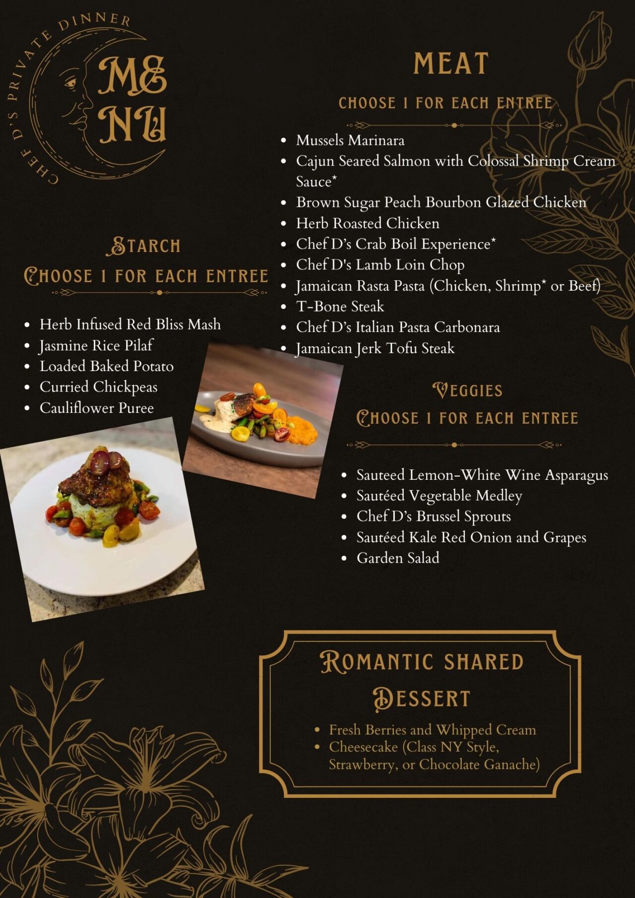 Chef D’s Private Dinner | Good Catering Inc.